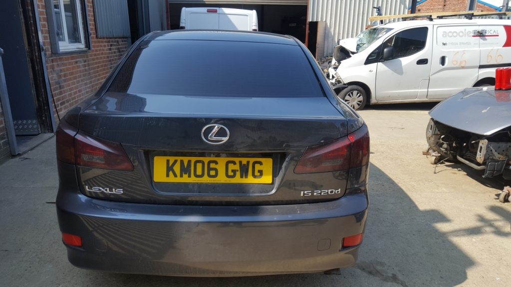 REF 80 LEXUS IS220 SE 4 DOOR SALOON 2231CC DIESEL manual - Japs Spares